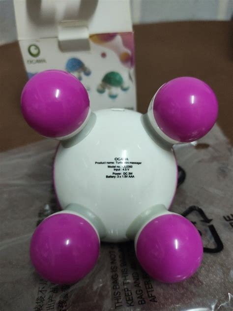 Ogawa Turtle Mini Massager Pink Health And Nutrition Massage Devices