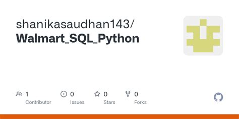 Github Shanikasaudhan143walmartsqlpython