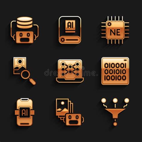 Set Neural Network Artificial Intelligence Robot Funnel Filter