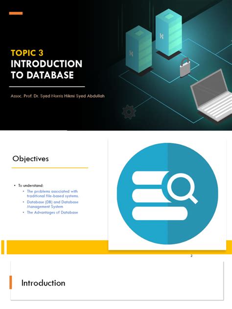 Topic 3 Introduction To Database Pdf Databases Sql