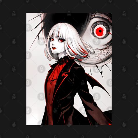 Anime Girl Junji Ito Tokyo Ghoul Kakegurui Style Anime T Shirt