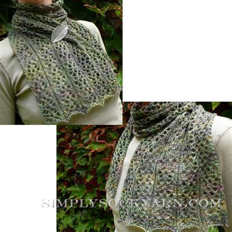 Knitspot Tudor Grace Scarf Simply Socks Yarn Company