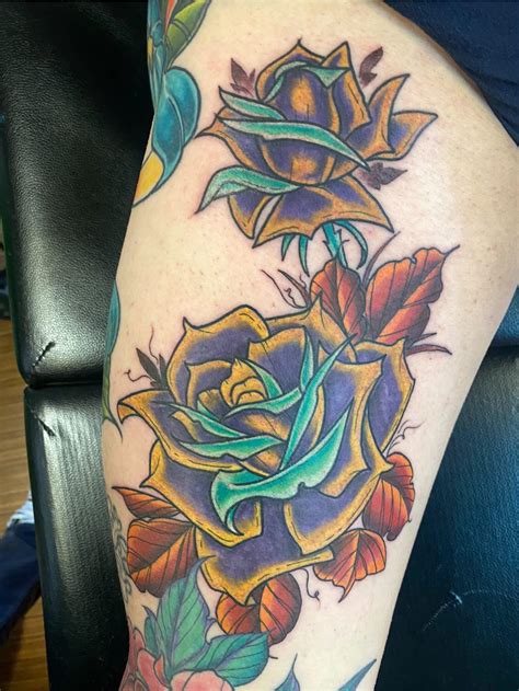 University Tattoos Flower Girl New School Tattoo By Dave Paulo