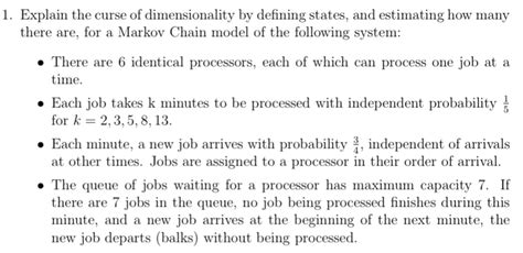 explain the curse of dimensionality by defining