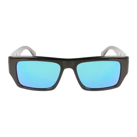 Calvin Klein Square Black And Blue One Million Sunglasses Rd