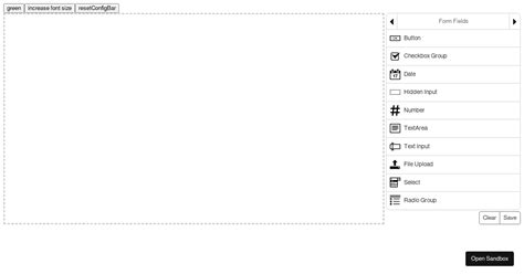 Formeo Demo Forked Codesandbox