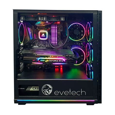 Evetech Custom Computer Systems Gaming Computers Desktops Gaming Pcs