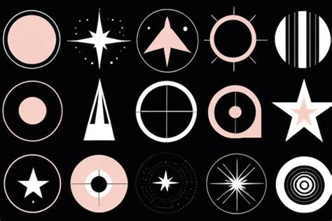 Premium Photo Abstract Geometric Shapes Brutalism Forms Memphis Geometric Elements