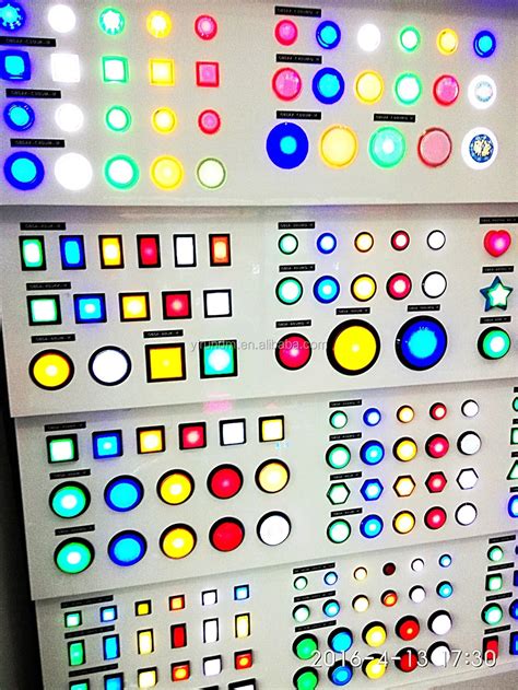 Led Lighted Silver Plated Push Button With Microswith Buy Push