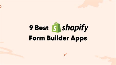 Best Shopify Form Builder Apps In