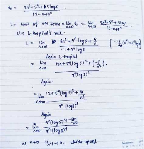 Question 2 12 Marks A Consider The Sequence With Terms 2n3 5and5 Log