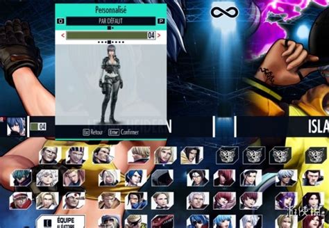 《拳皇15》莉安娜攻壳机动队草薙素子模型mod电脑版下载 叽哩叽哩游戏网acg（g站）