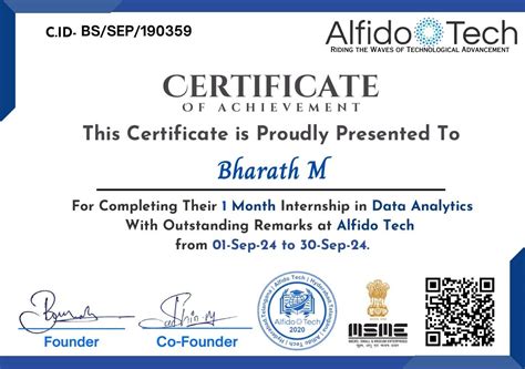 bharath m on linkedin hello buddies i am excited to share that i have successfully completed…