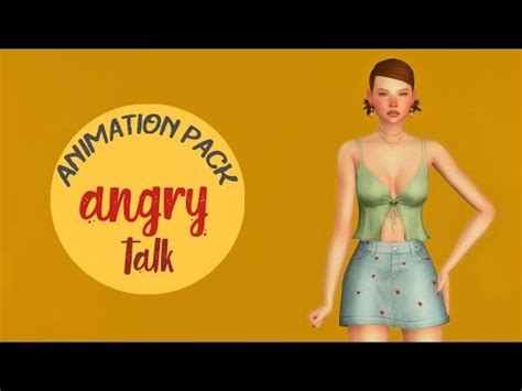 Angry Animation Pack Simsberrry On Tumblr