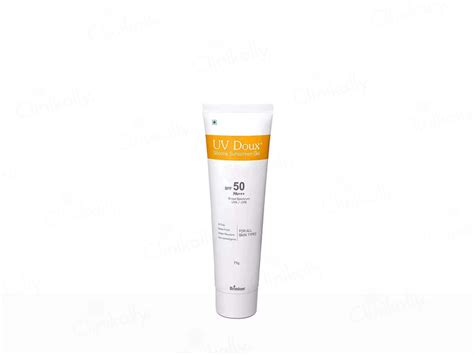 Buy Uv Doux Silicone Sunscreen Gel Spf 50 Pa Online Clinikally