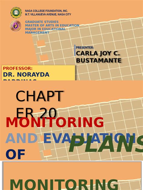 Chapter 20 Monitoring And Evaluation Pdf Evaluation Governance