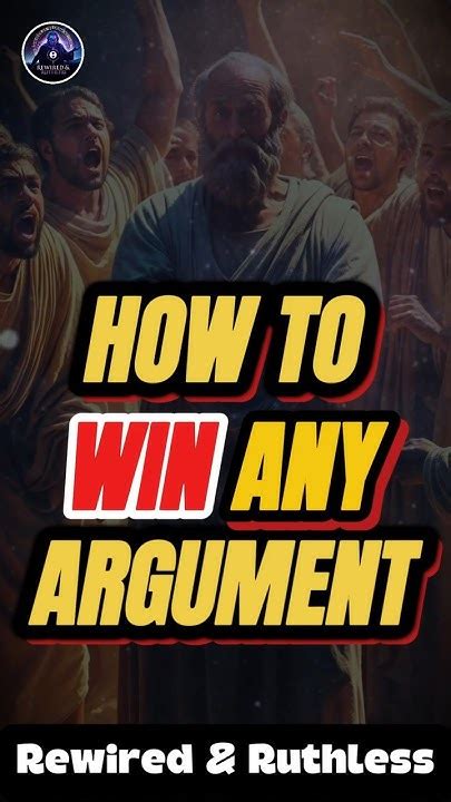 How to Win ANY Argument | Stoicism - YouTube