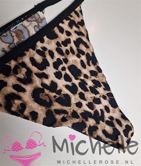 Panterprint Stringetje Michelle Rose