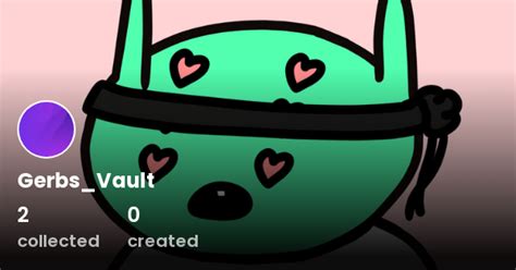 Gerbsvault Profile Opensea