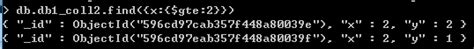 MongoDB数据库文档操作 CSDN博客