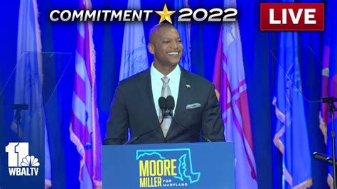 Live Commitment 2022 Gov Elect Wes Moore Speaking