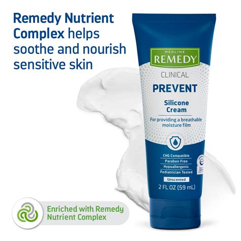 Medline Remedy Clinical Silicone Cream 24 Silicone Blend 2 Oz