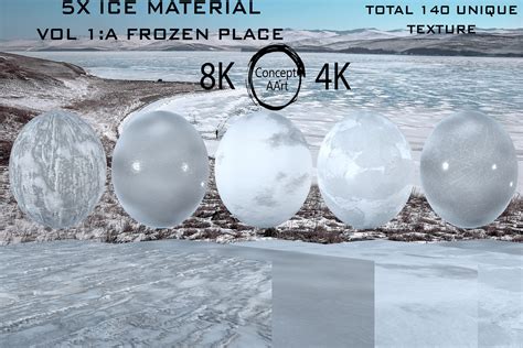 Ice Vol1 A Frozen Place 2d Textures And Materials Unity Asset Store
