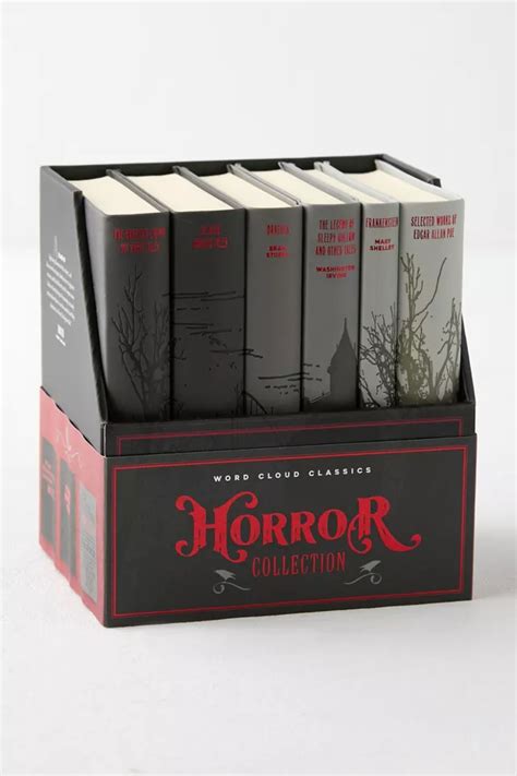 Word Cloud Classics Horror Collection Urban Outfitters