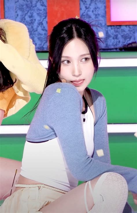 Mina Inkigayo Fancam Mina Twice Photo 44581572 Fanpop
