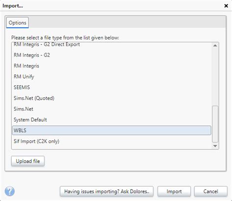 Exporting A Csv Isams
