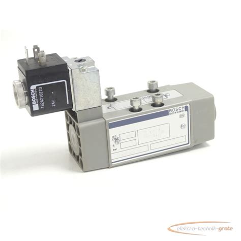 Bosch 0 820 024 991 Magnetventil + Bosch 1824210223 Magnetspule 24V ...