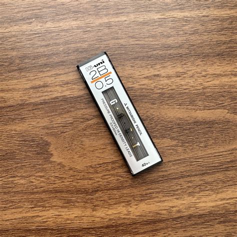 Uni Mitsubishi Hi Uni 5mm Mechanical Pencil Leads The Gentleman