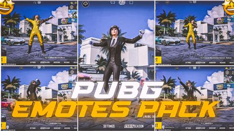 Pubg Bgmi Emotes Pack 🤩 Drive Link☑️ 4k Mythic Lobby Ikysallu