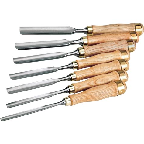 Gouge Chisel Set 7 Pc Grizzly Industrial