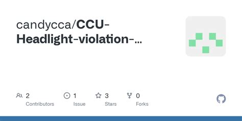 Github Candyccaccu Headlight Violation Detection System
