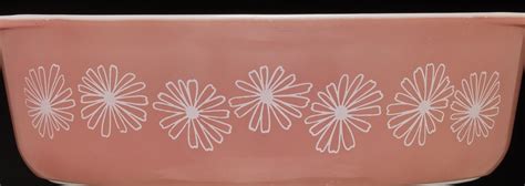 Pink Daisy Pyrex