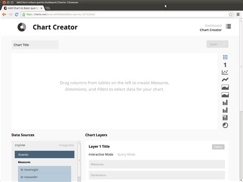 Setting Up Chartio To Visualize Snowplow Data · Snowplowsnowplow Wiki · Github