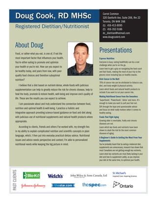 Doug Cook RD PDF