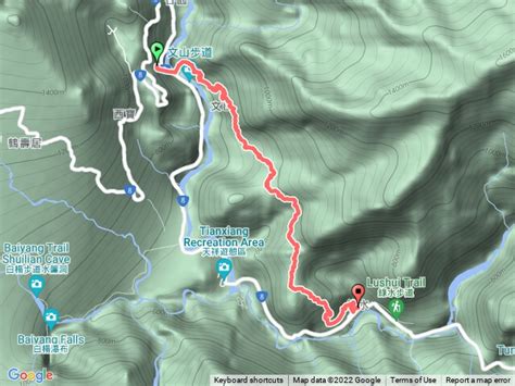 綠水文山步道 健行筆記