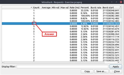 wireshark packet operations — task 3 statistics protocol details