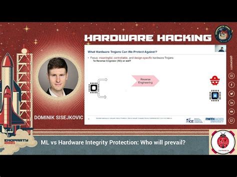 Ekoparty Security Conference Talk Machine Learning Vs Hardware Integrity Protection Dominik