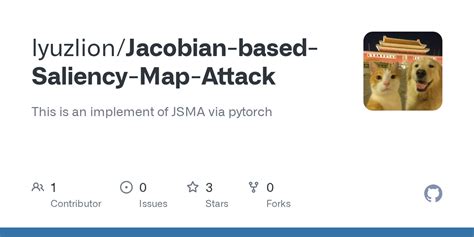 Github Lyuzlionjacobian Based Saliency Map Attack This Is An Implement Of Jsma Via Pytorch