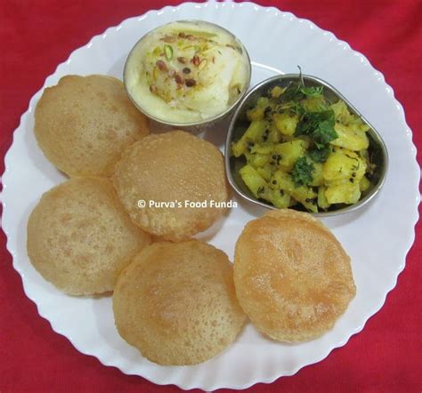 Food Funda Puri ~ Indian Fried Wheat Puffed Bread