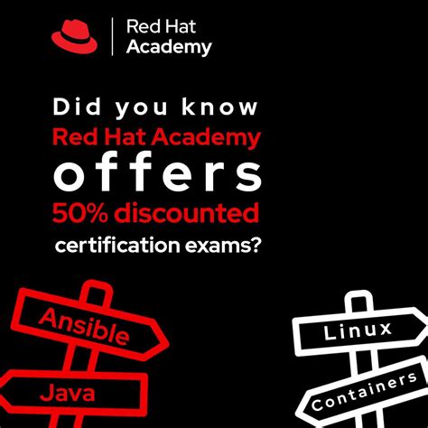 Red Hat On Linkedin Red Hat Academy Offers 50 Discounted
