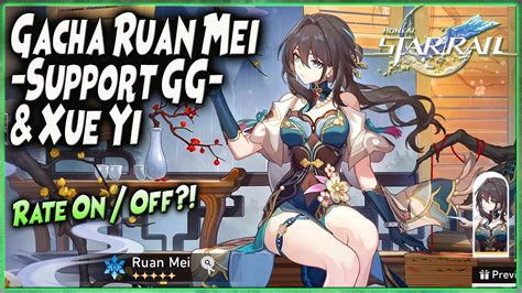SUPPORT SUPER BAGUS NIH GACHA RUAN MEI XUE YI Sampe Dapet 2 Code