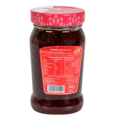 Lulu Exotic Strawberry Jam 380 G Online At Best Price Lulu Ksa