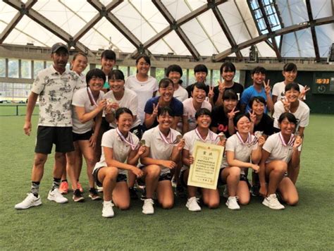 南部九州総体2019において女子テニス部が学校対抗戦で準優勝しました。 野田学園高等学校・野田学園中学・高等学校