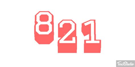 821 Номер Анимированные  дизайны логотипов