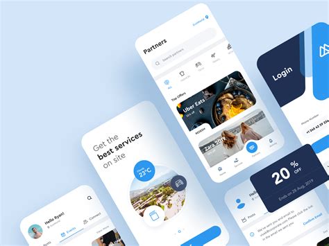 MEX Android Flutter Design system by Aurélien Salomon UX for Orizon