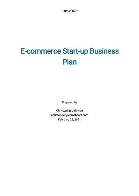 6 Free Ecommerce Plan Templates Edit And Download